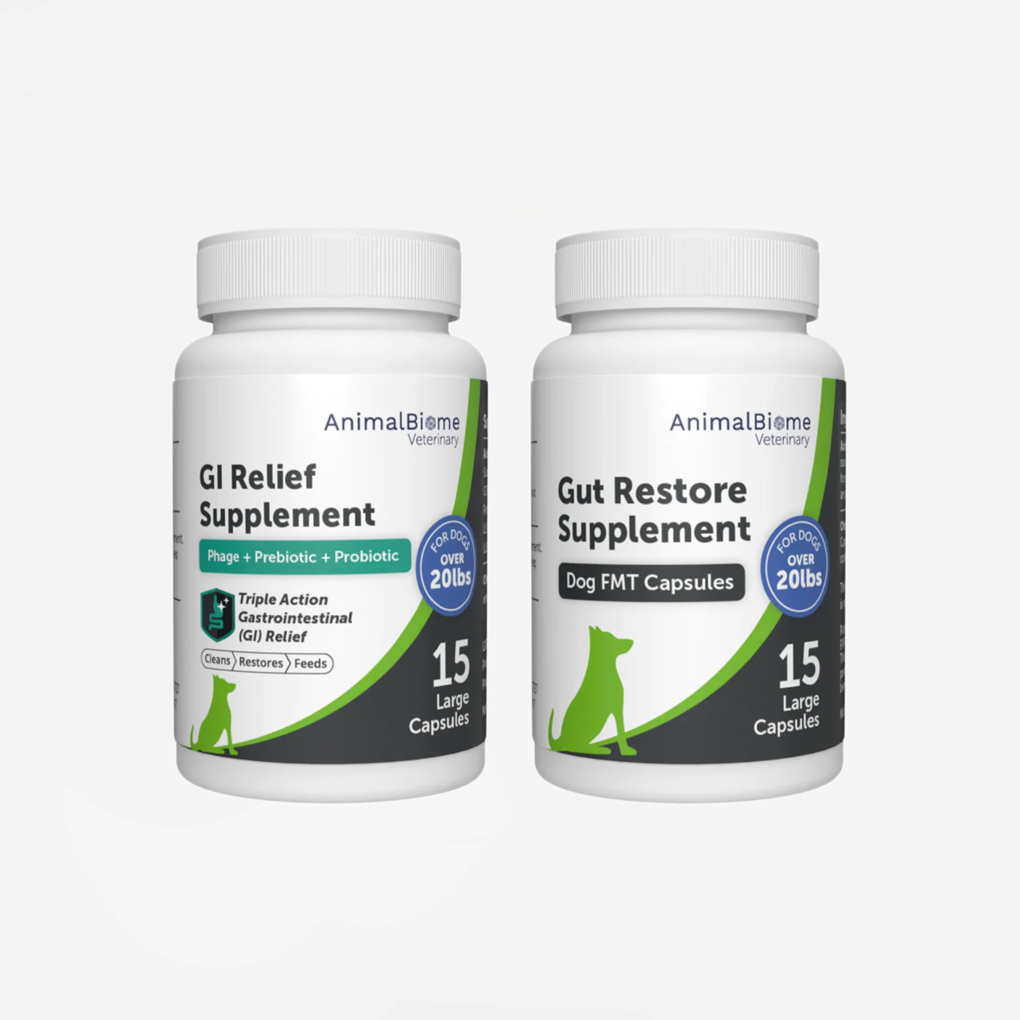AnimalBiome GI Relief Kit For Dogs (Over 20 Lbs) | Dutch