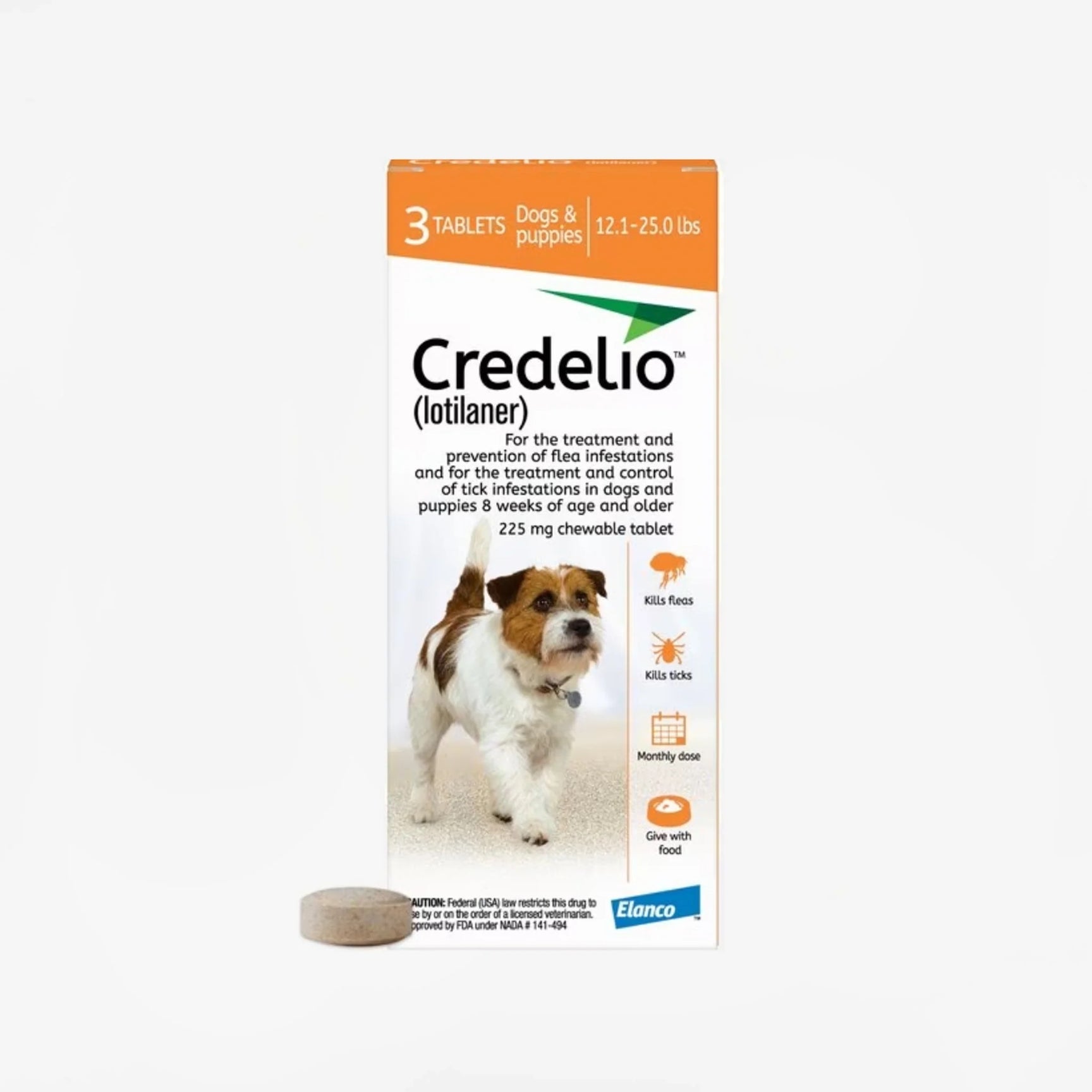 Credelio - 3 months (Rx) | Dutch