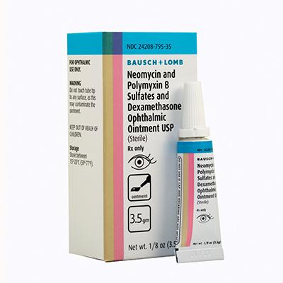 Neo-Poly-Dex Ophthalmic Ointment (Rx) | Dutch