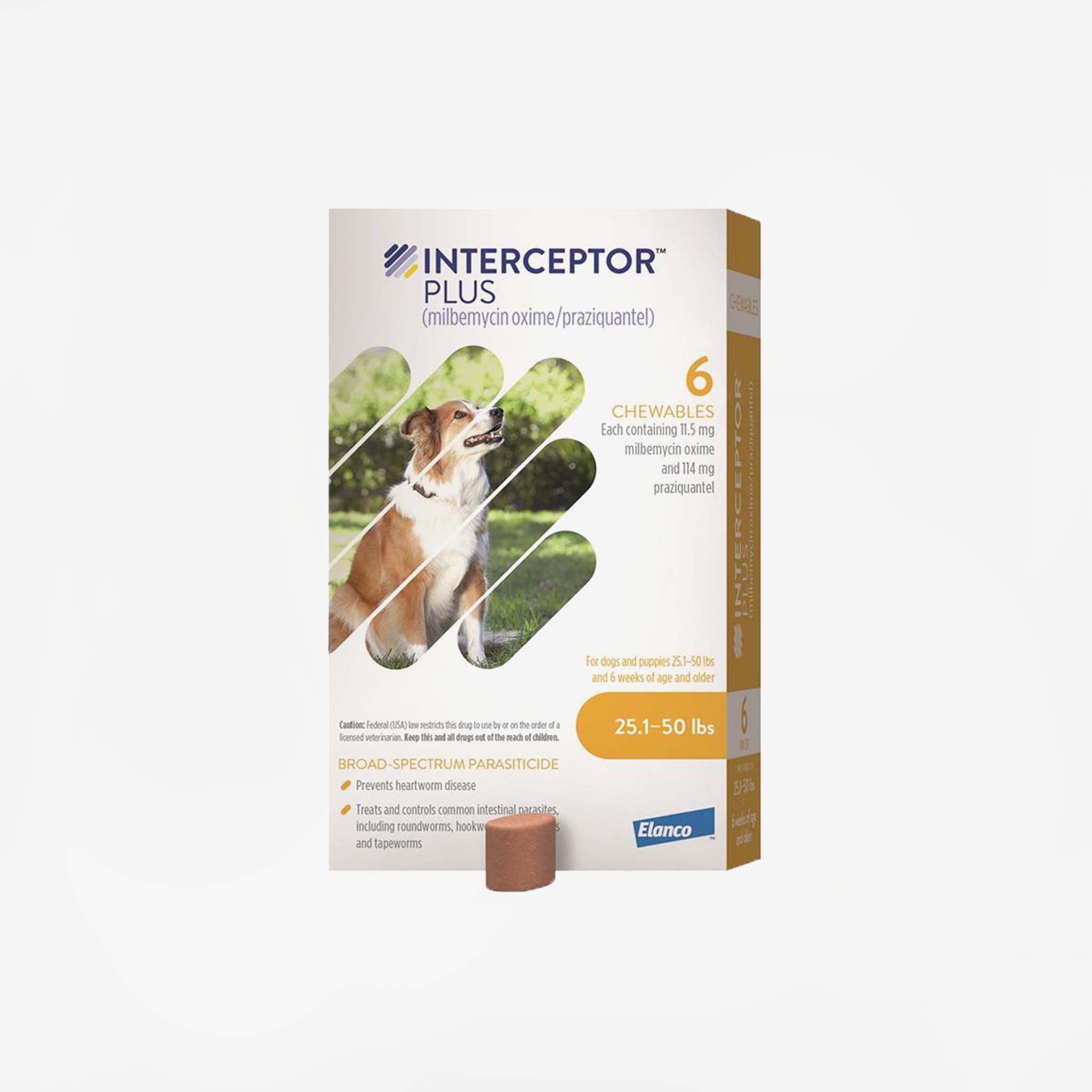 Interceptor Plus - 6 chews (Rx) | Dutch
